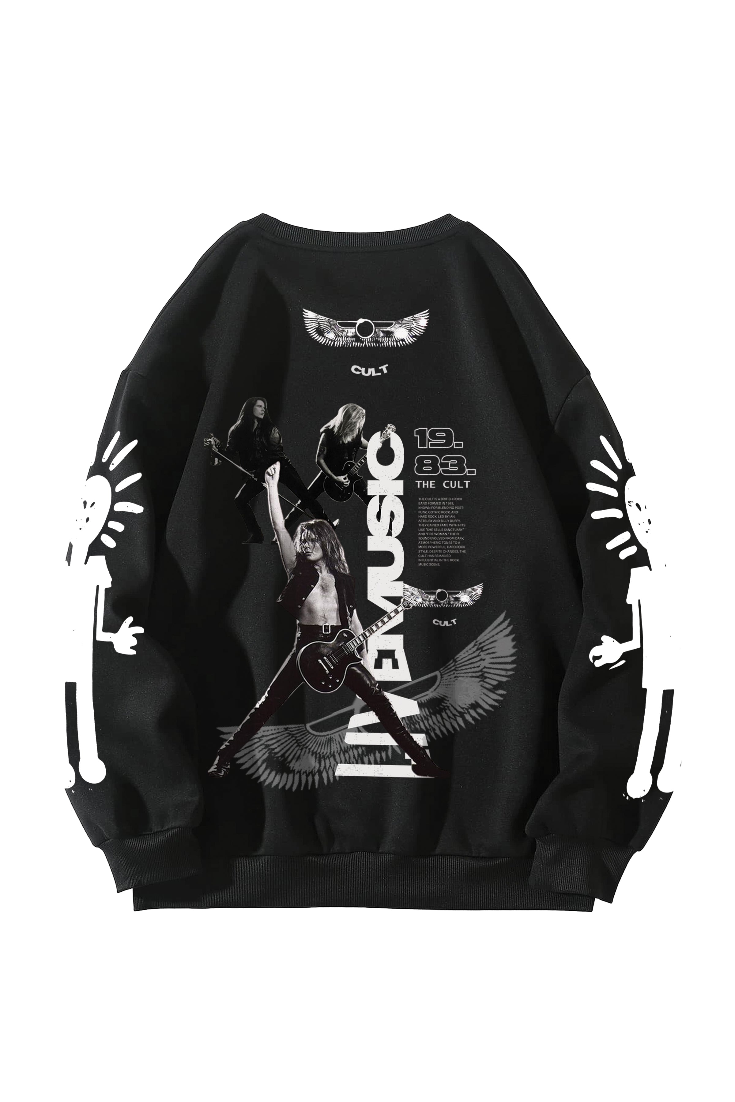 Cult Designed Oversized Sweatshirt – Iconicmunk